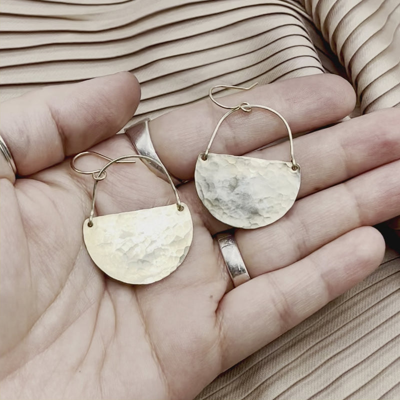 Half Moon Earrings FINAL SALE